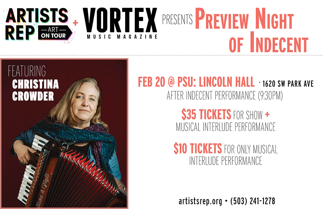 Vortex and Artists Rep present Musical Interlude at Thirsty Thursday ...