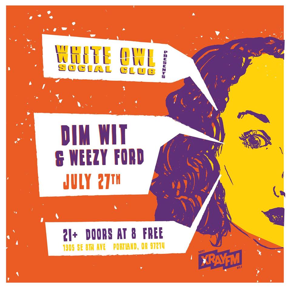 Dim Wit and Weezy Ford at White Owl Social Club | Vortex Music Magazine